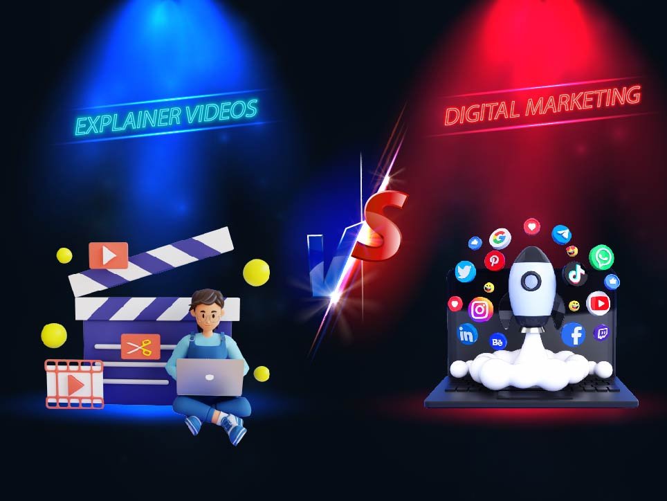 Explainer Videos Vs Digital Marketing!! :- 75seconds